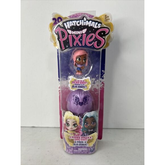 Bird | Hatchimals Mini Pixies Pixies Dolls Jumbo Wings Sealed New ...